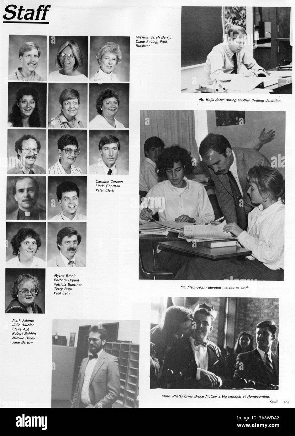 The Breck Yearbook for 1988, also known as the Breck Mustang ...