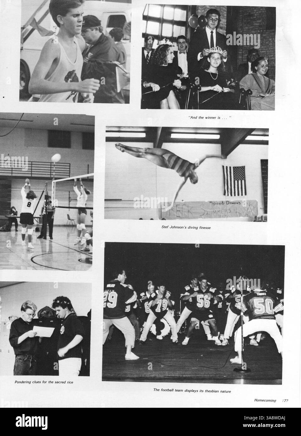 This 1988 Breck Yearbook, called the Breck Mustang, captures the ...