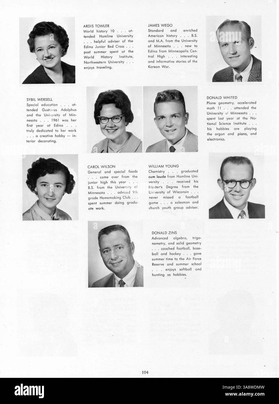 This 1962 edition of the Whigrean yearbook provides a snapshot of Edina-Morningside High ...