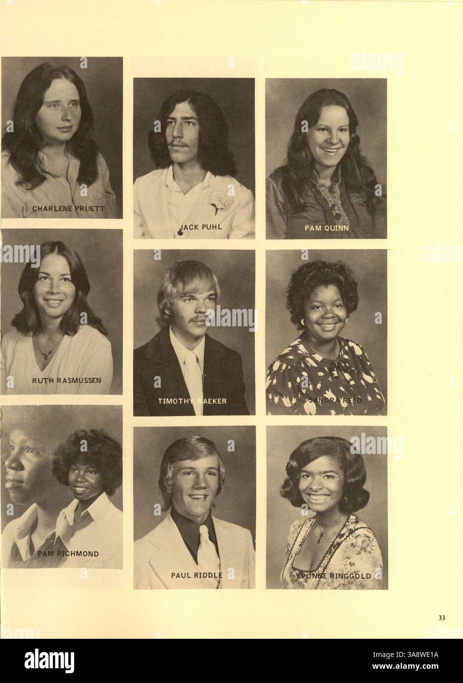The 1976 'Polaris' yearbook from North High School highlights major ...