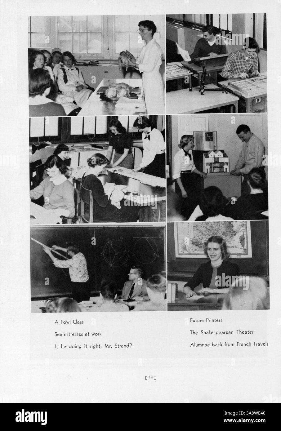 The 1951 'Wagistanian' yearbook from Southwest High School provides a ...
