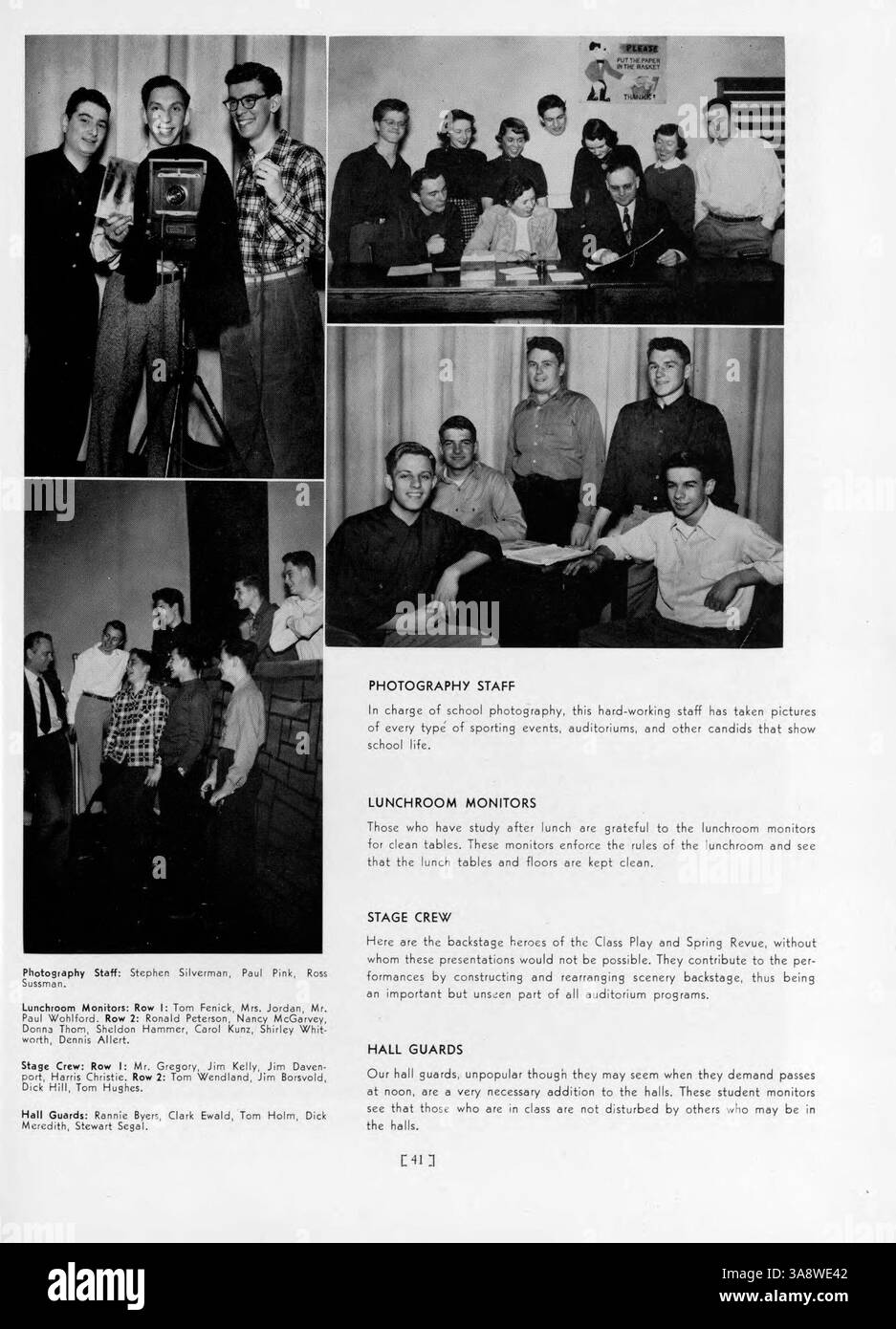 The 1951 'Wagistanian' yearbook from Southwest High School provides an ...