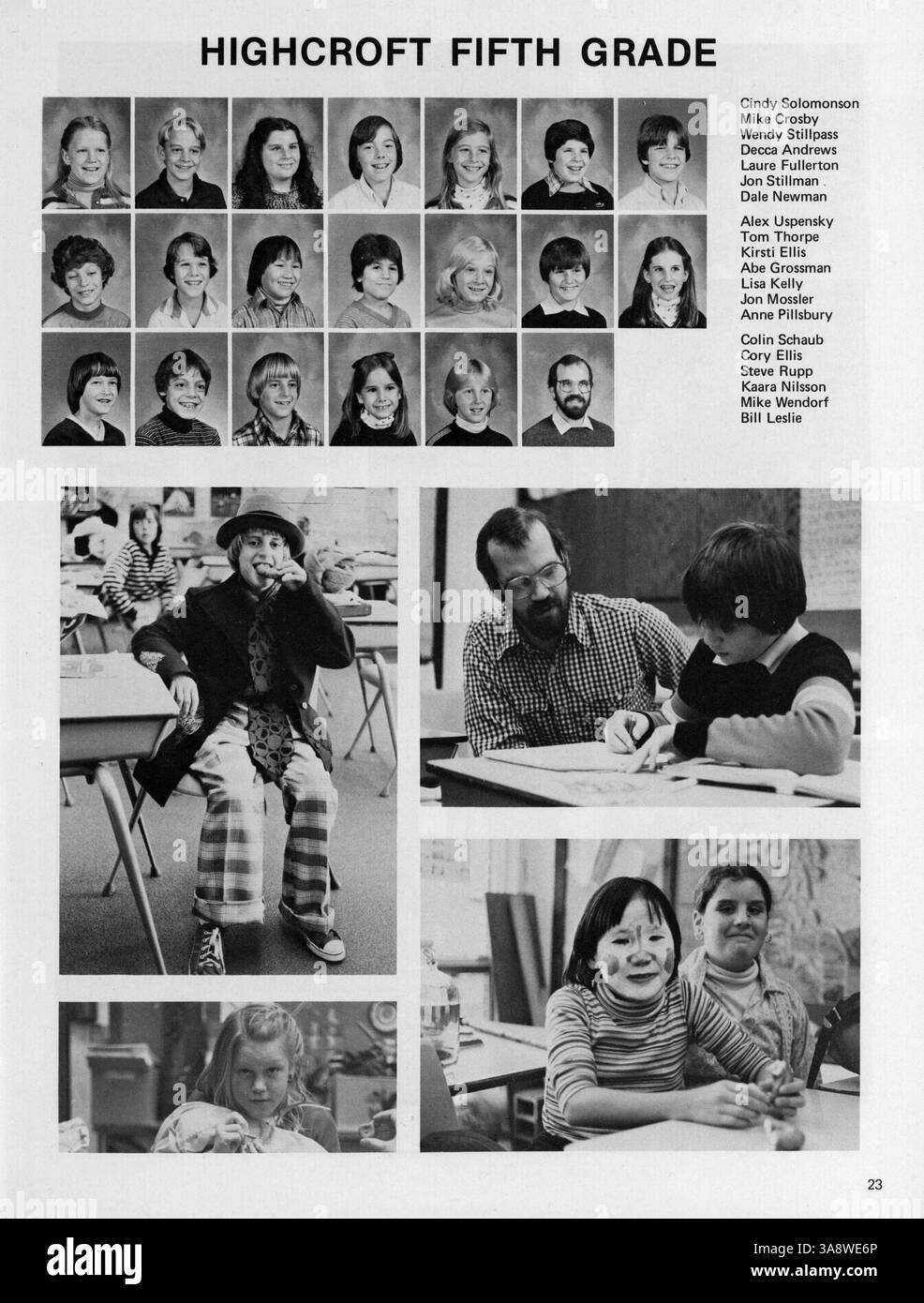 This elementary school yearbook from 1979-1980 features the highlights ...
