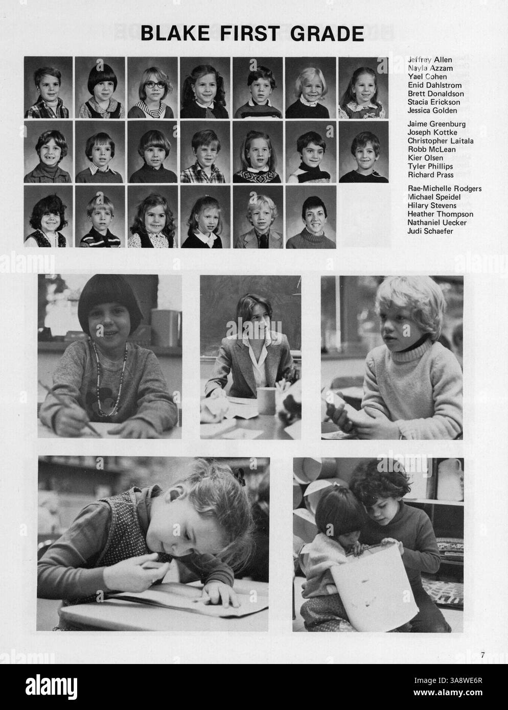 The 1979-1980 Blake Lower School yearbook showcases student life ...