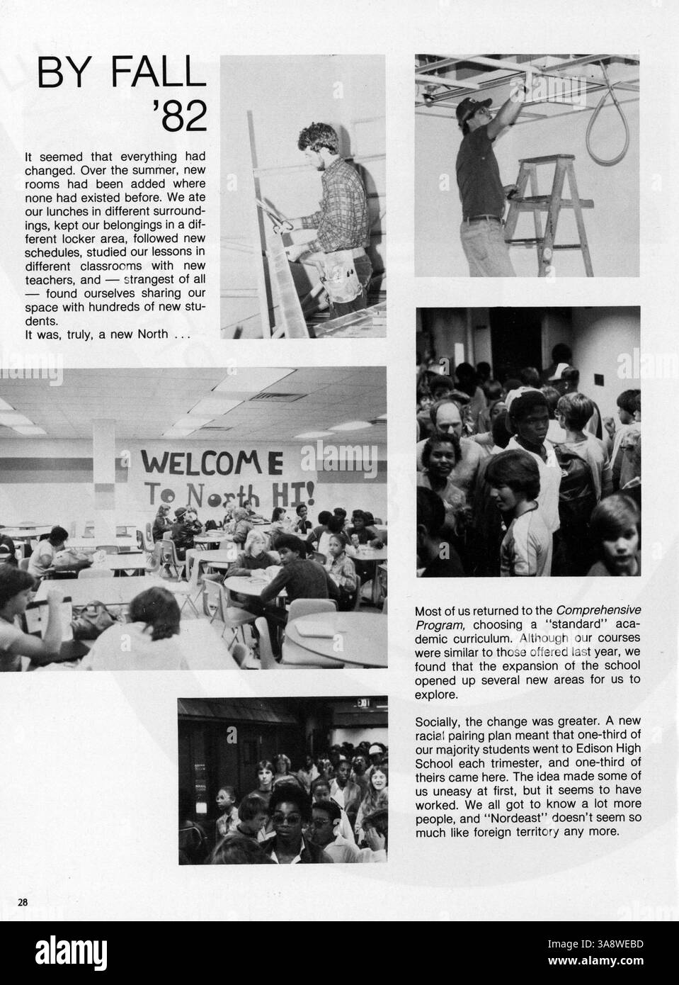 This high school annual documents the students, teachers, clubs ...