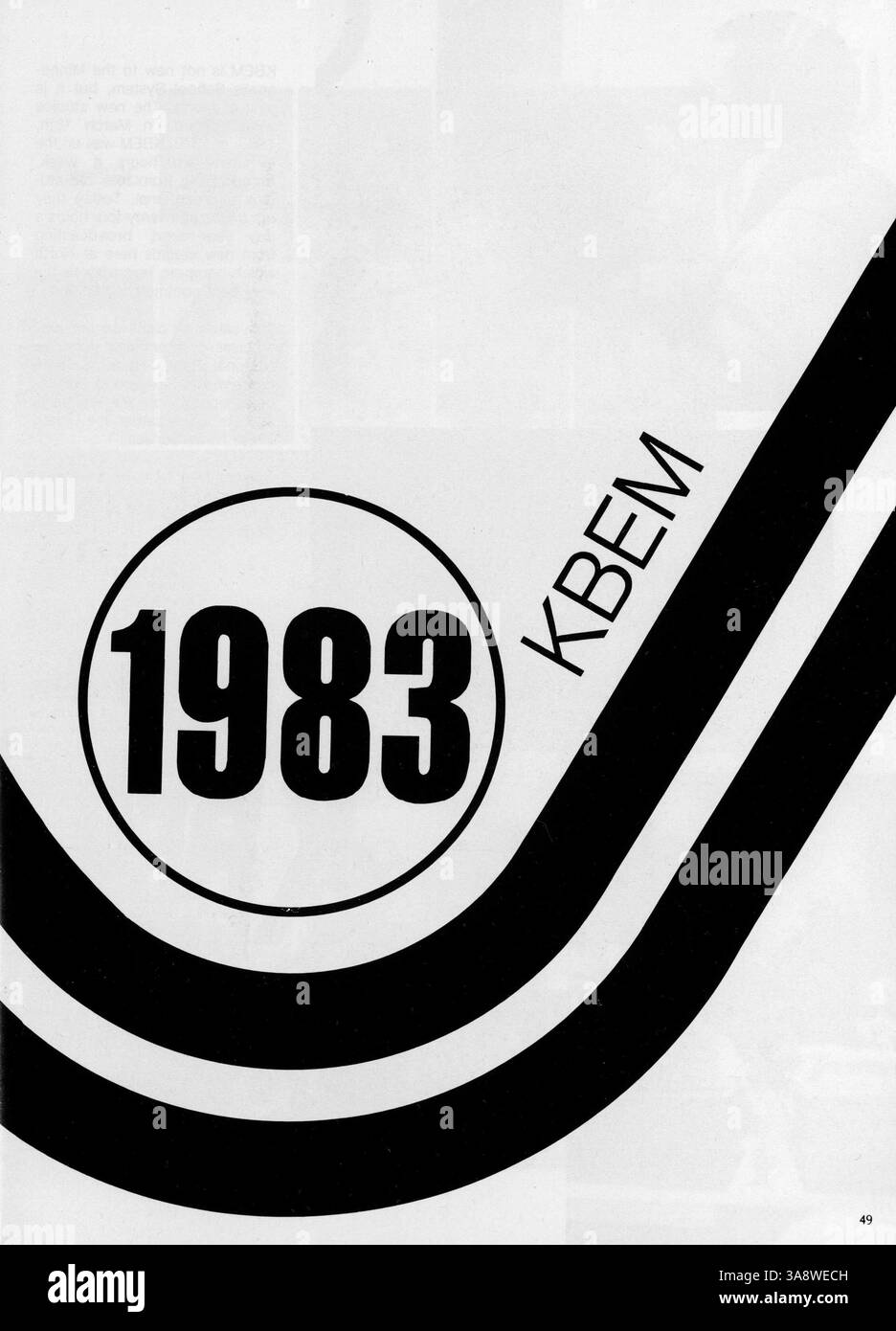 This yearbook from north high documents the 1982 1983 school year hi-res stock photography and ...