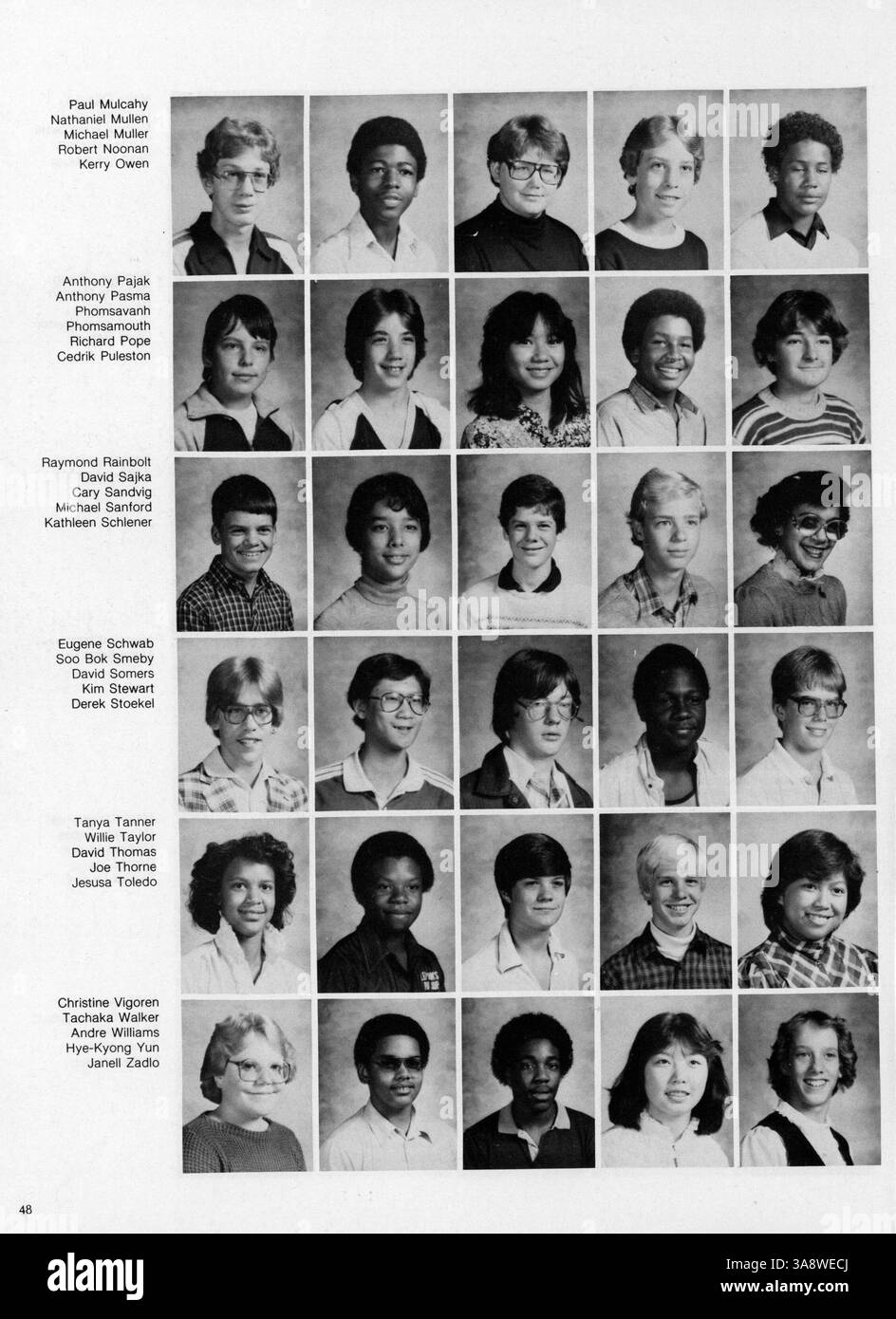 The 1983 north high yearbook reflects on the school year hi-res stock photography and images - Alamy