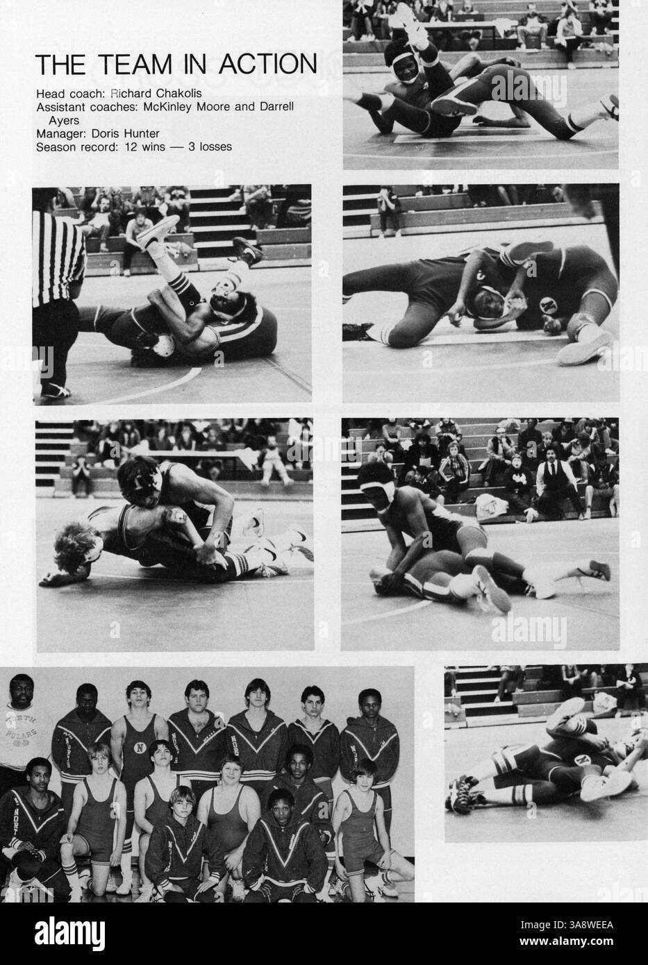 The Polaris 1983 yearbook from North High captures the major events ...