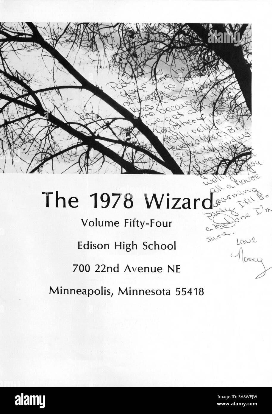 Wizard 1978, the Edison High School yearbook, documents the school's ...