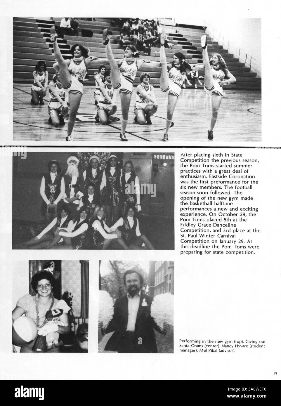 The 1978 edition of Wizard, the Edison High School yearbook, documents key moments from the 1977 ...