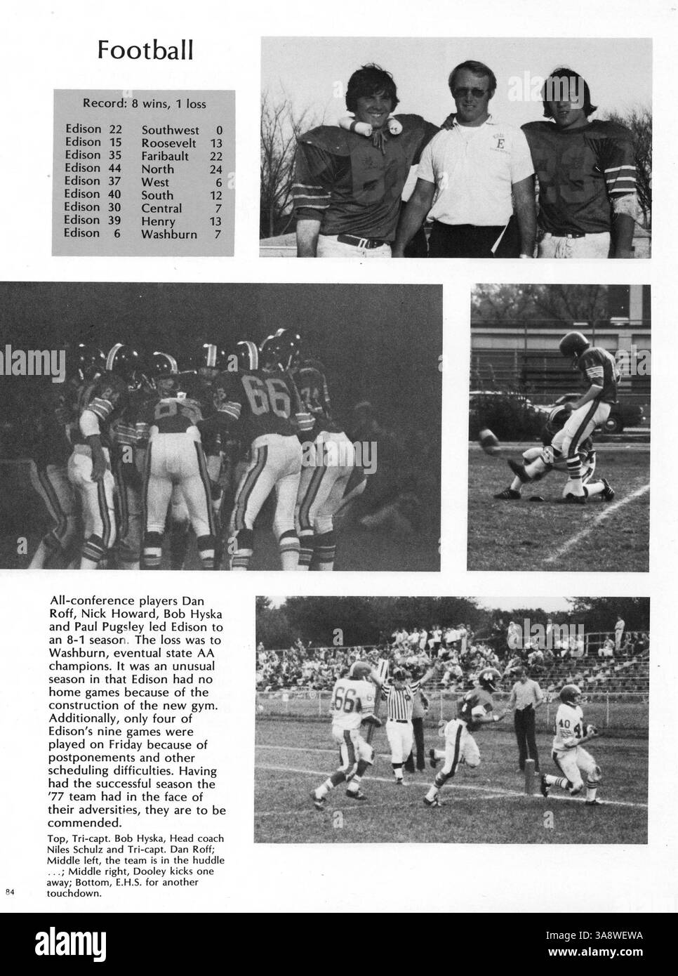 The 1978 edition of the Wizard yearbook from Edison High School ...