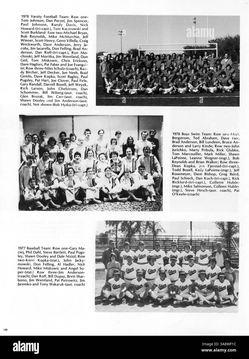 Edison High School's 1978 Wizard yearbook captures the essence of student life, athletic events ...