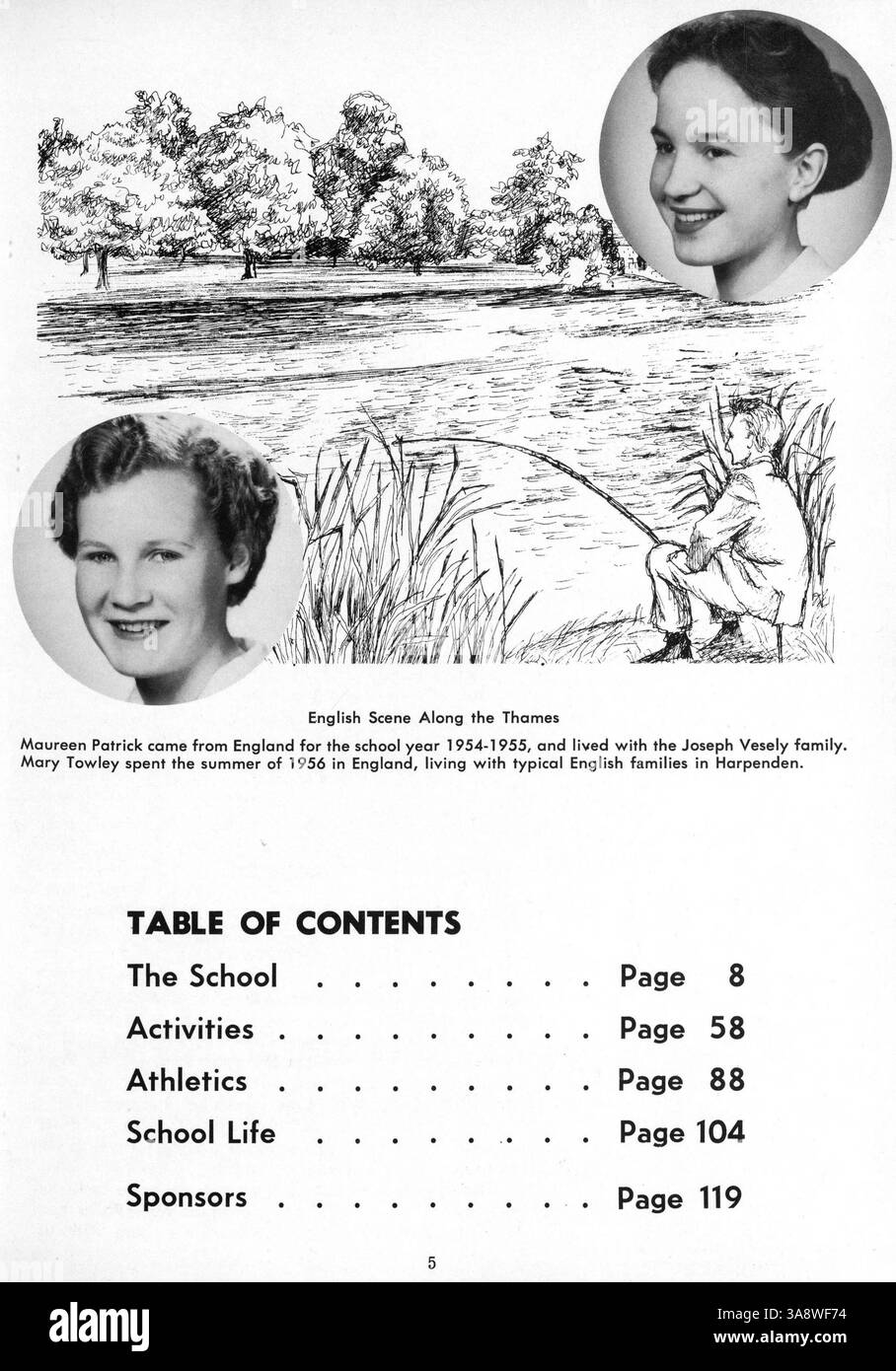 The 1957 'Warrior' yearbook from Hopkins High School provides a ...