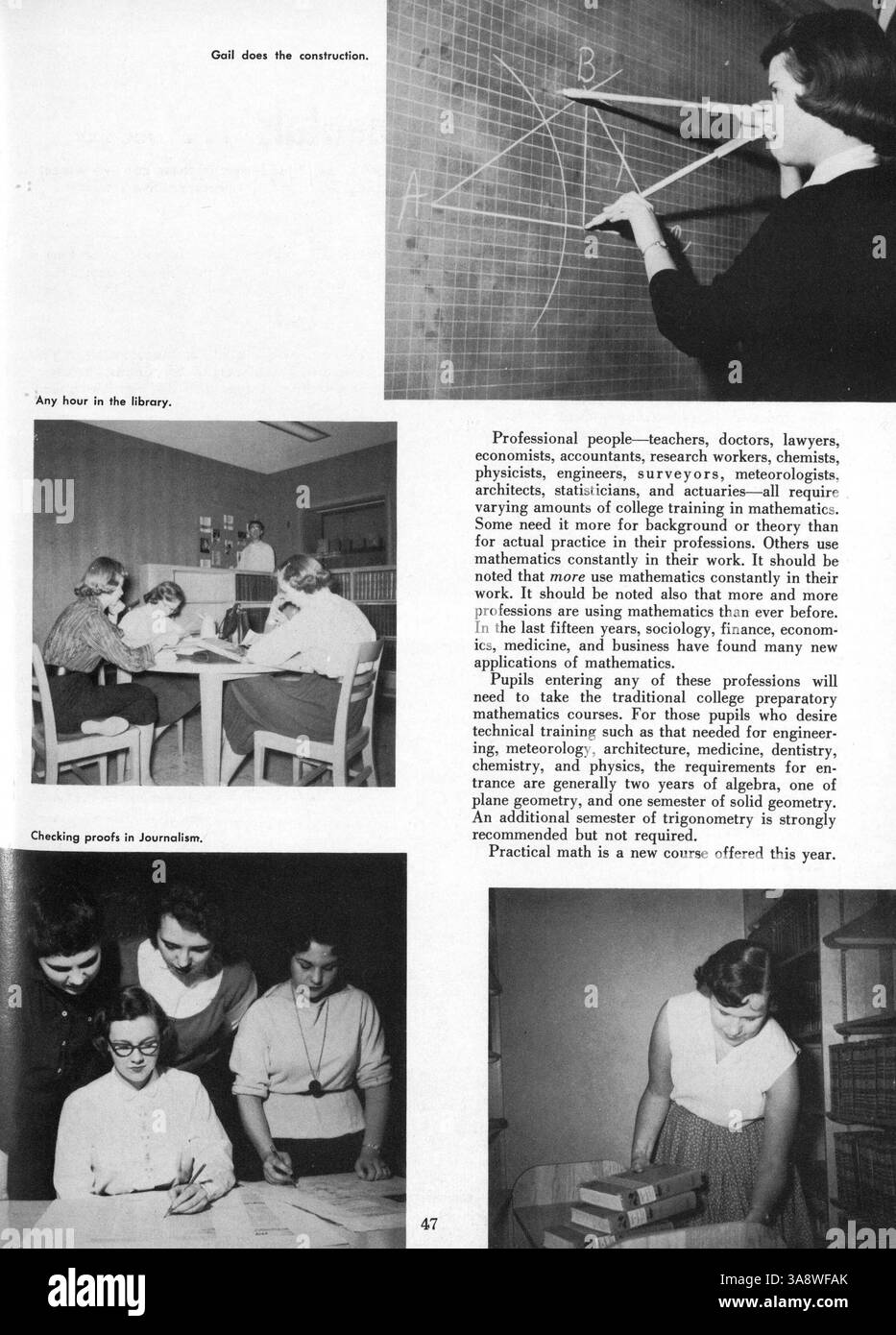 The 1957 'Warrior' yearbook from Hopkins High School details the 1956 ...