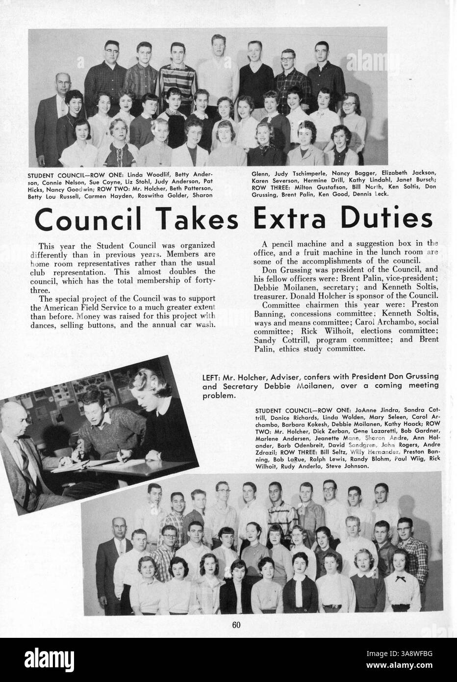 Hopkins High School's 1957 yearbook highlights the achievements and ...