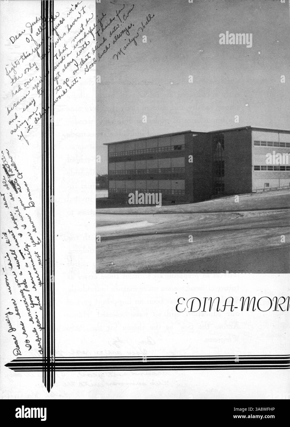 The 'Whigrean' yearbook from 1954 highlights student life, academic ...