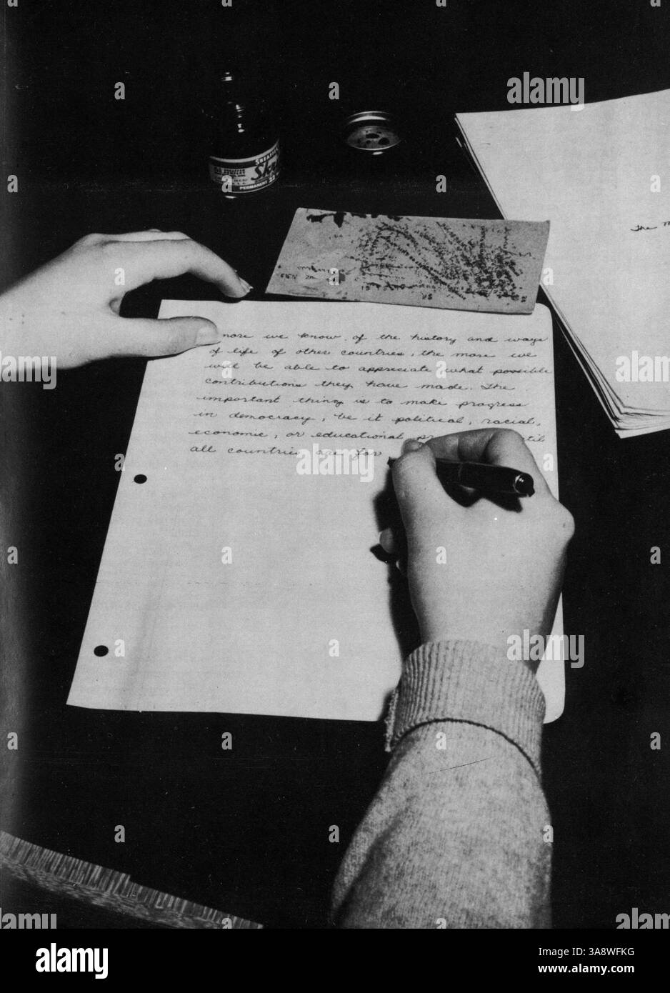 The 1954 'Whigrean' yearbook from Edina-Morningside High School records ...