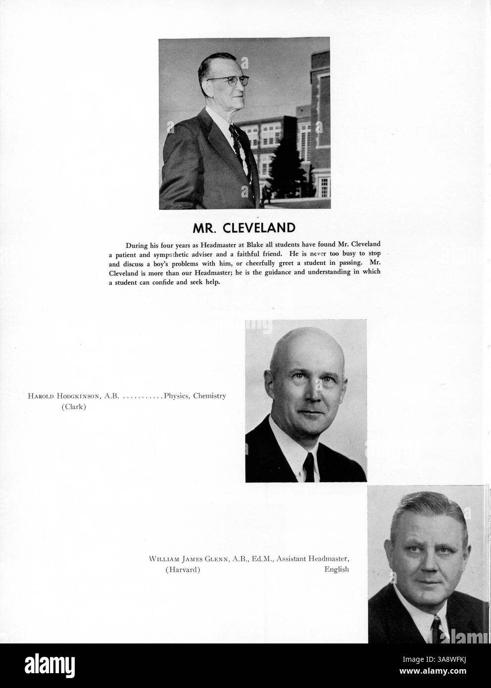 The 1956 Blake Yearbook, Call-o-pan, showcases the student body and ...