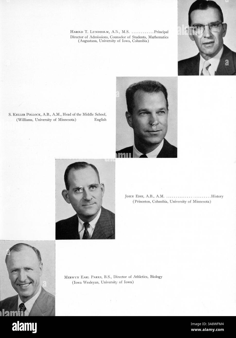The Call-o-pan 1956 Blake Yearbook documents the students, teachers ...