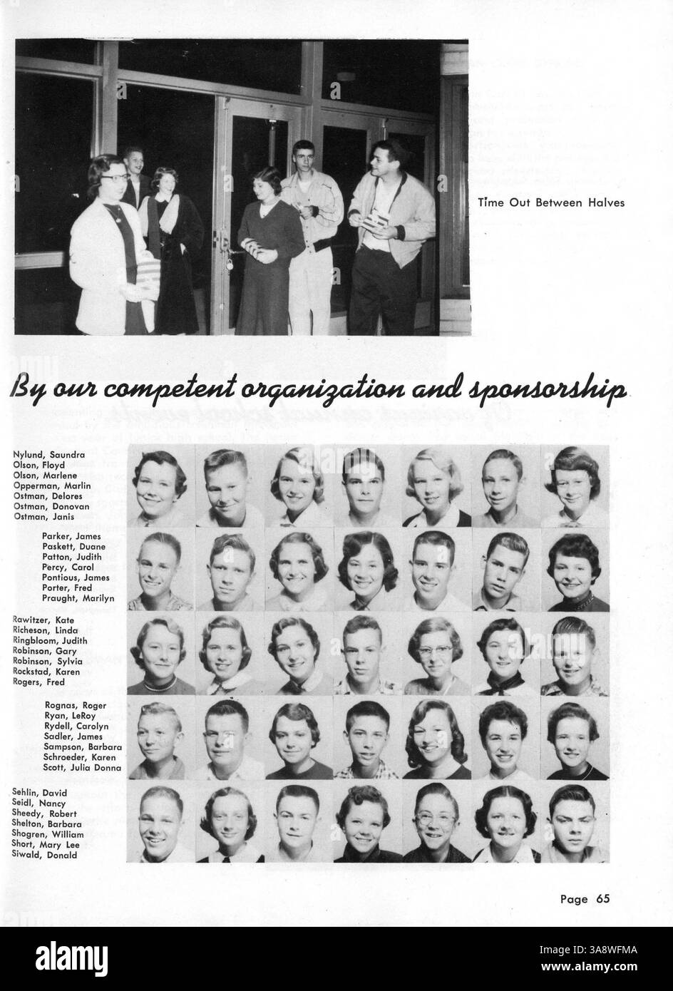 The 1954 'Whigrean' yearbook provides a visual record of Edina ...