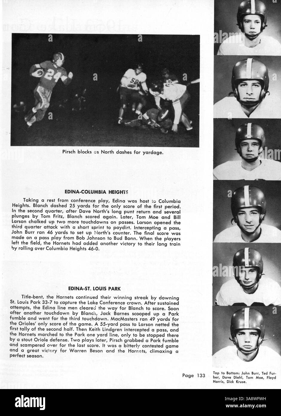 The 1954 edition of the 'Whigrean' yearbook from Edina-Morningside High ...