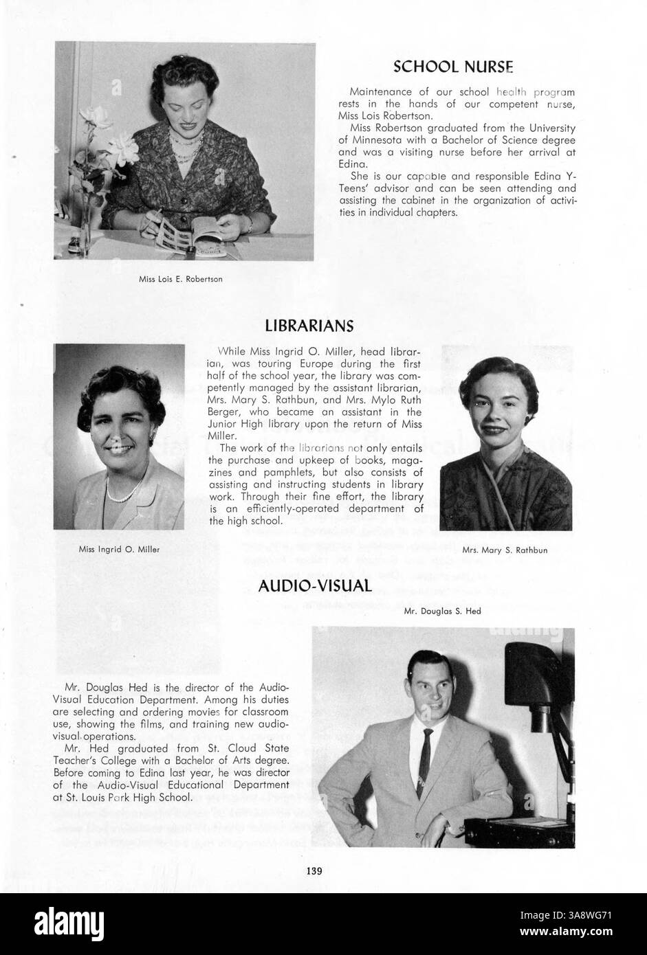 This 1959 yearbook from edina morningside high school documents hi-res ...