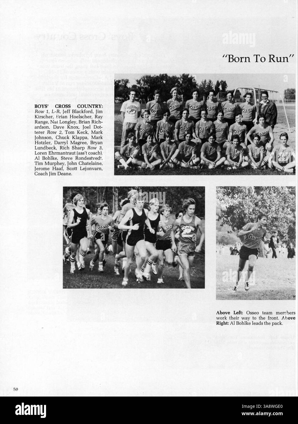 The 1981 Osseo High School yearbook, 'Osseo's Greatest Hits,' documents ...