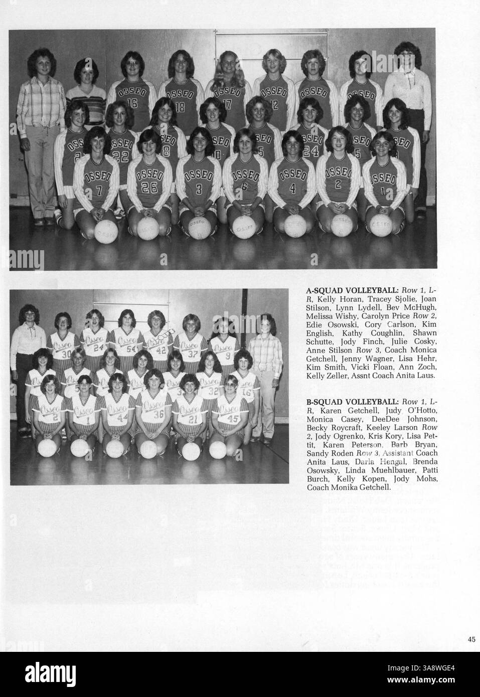 The 1981 Osseo High School yearbook, 'Osseo's Greatest Hits ...