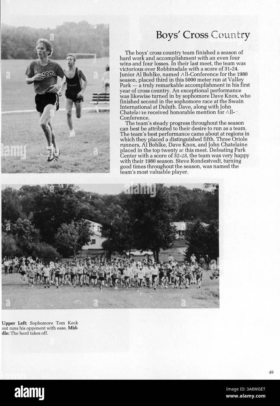 The 1981 Osseo High School yearbook, 'Osseo's Greatest Hits,' offers an ...