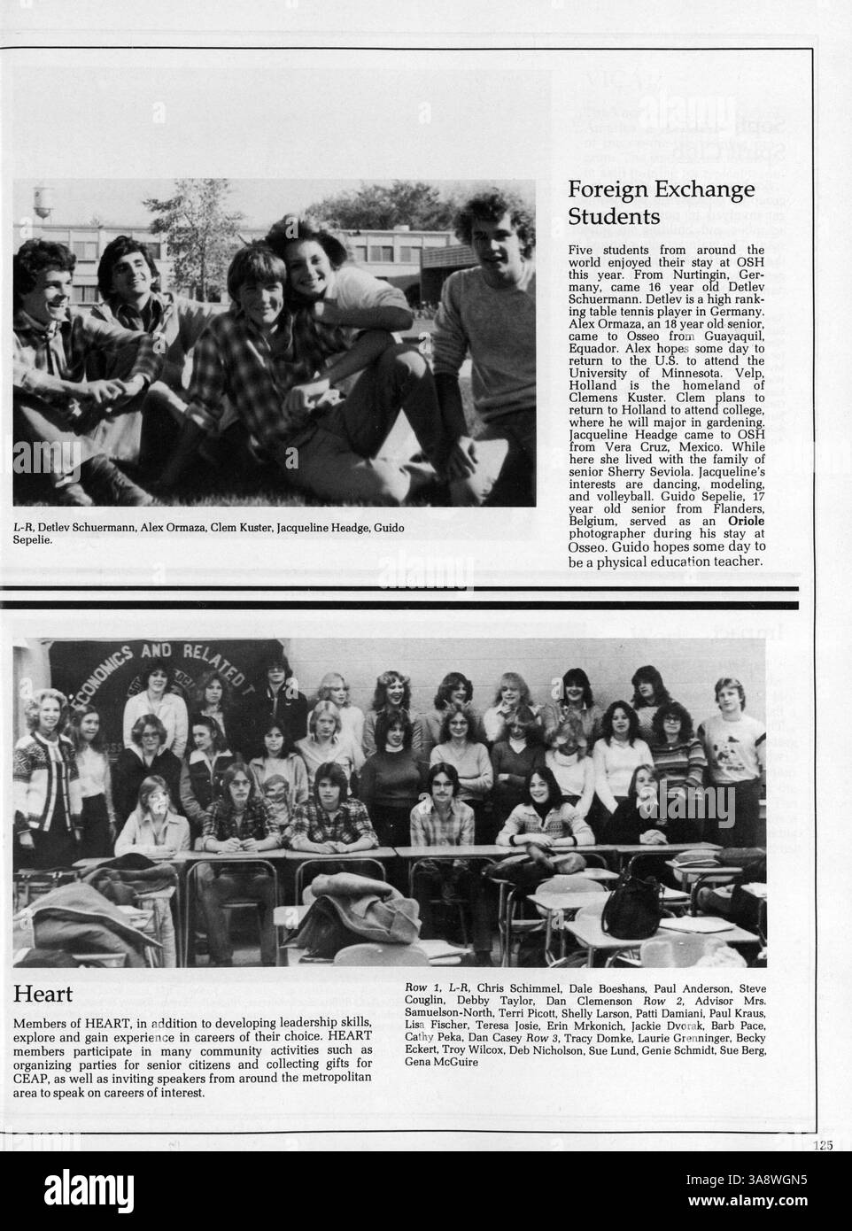 The 1981 edition of 'Osseo's Greatest Hits' yearbook showcases key ...