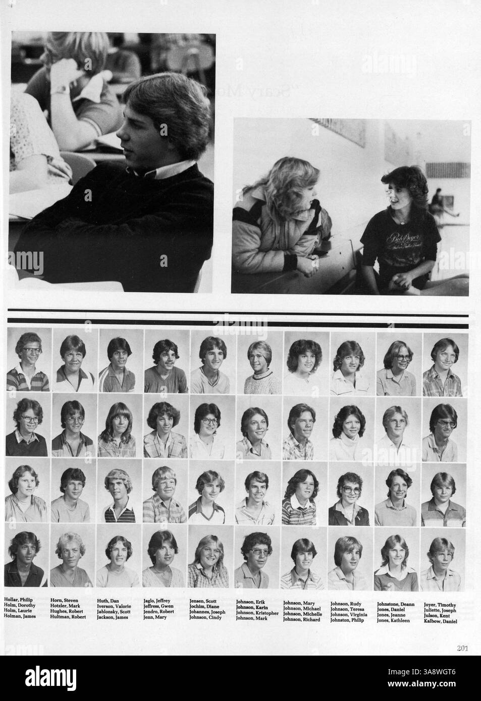 The 'Osseo's Greatest Hits' yearbook from 1981 records important events ...