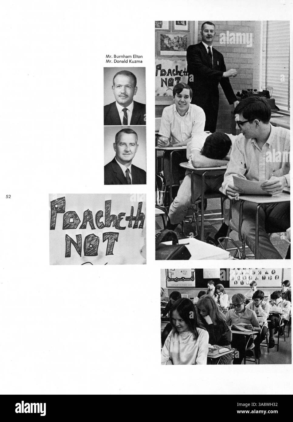 The 1969 '69 Bear' yearbook from Lincoln High School features students ...