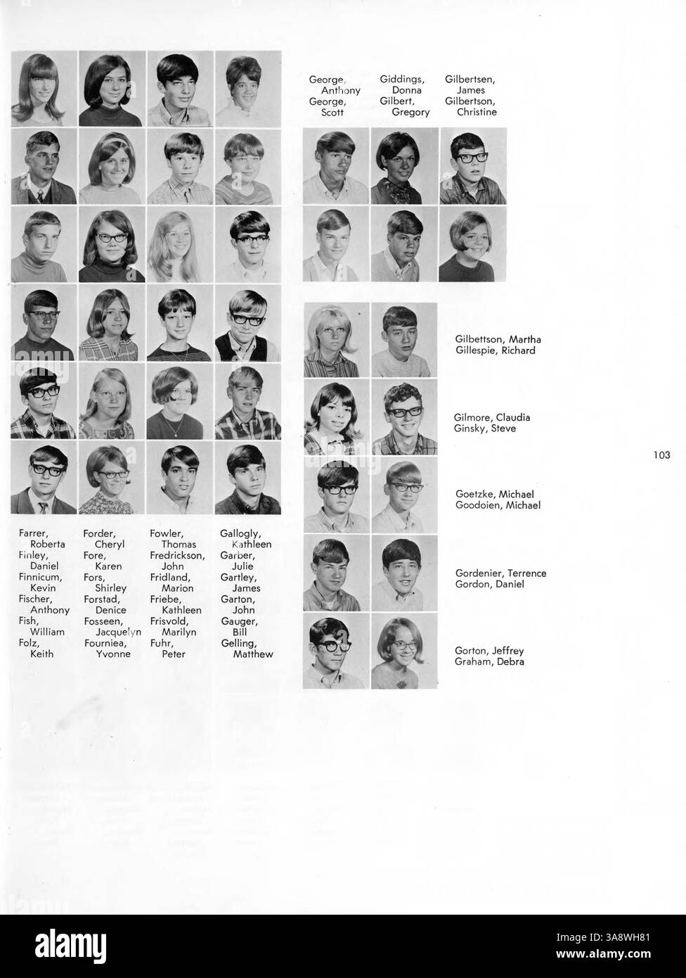 This high school yearbook from 1969 highlights academic achievements ...