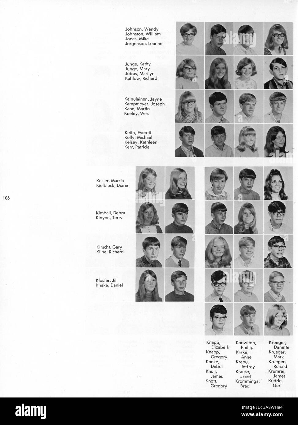 The 1969 Lincoln High Yearbook features photos and stories of students ...