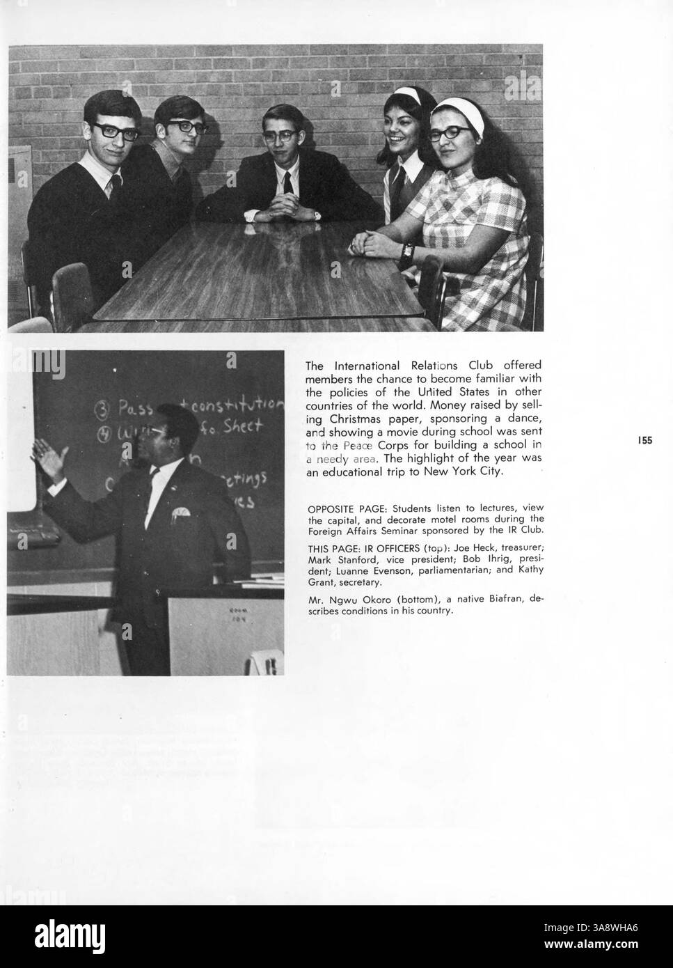 The 1969 Lincoln High Yearbook documents key moments from the 1968-1969 ...