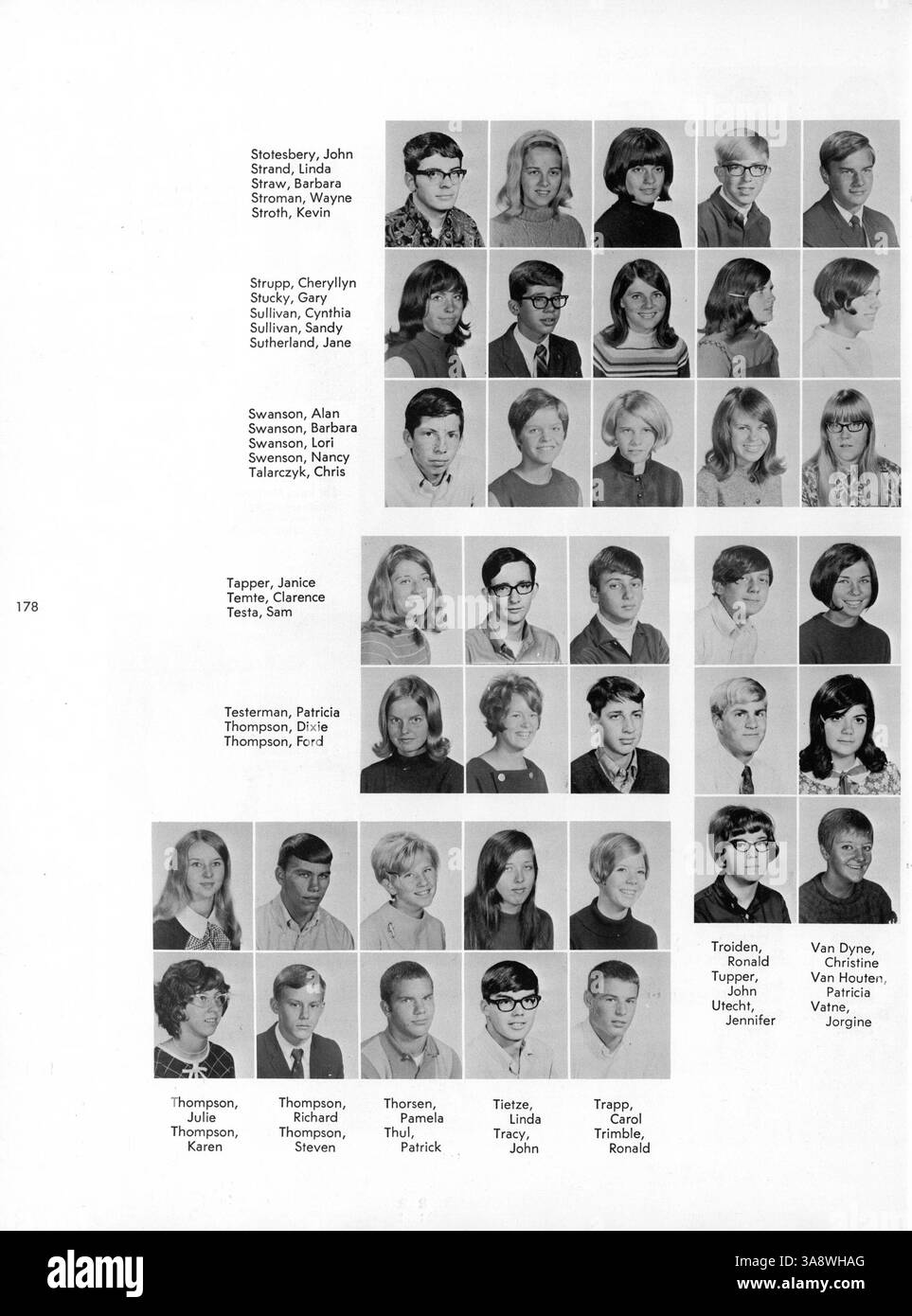 This 1969 yearbook from Lincoln High School highlights the year's ...