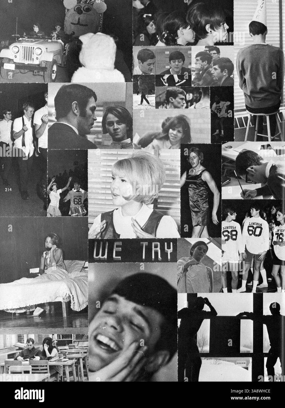This 1969 yearbook from Lincoln High records the key moments of the ...
