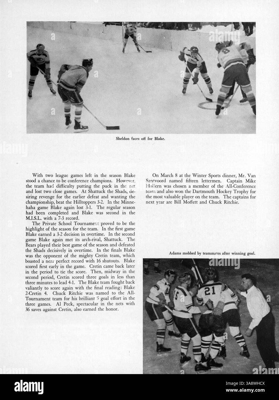 The 1956 'Call-o-pan' Blake Yearbook captures the key events and people ...