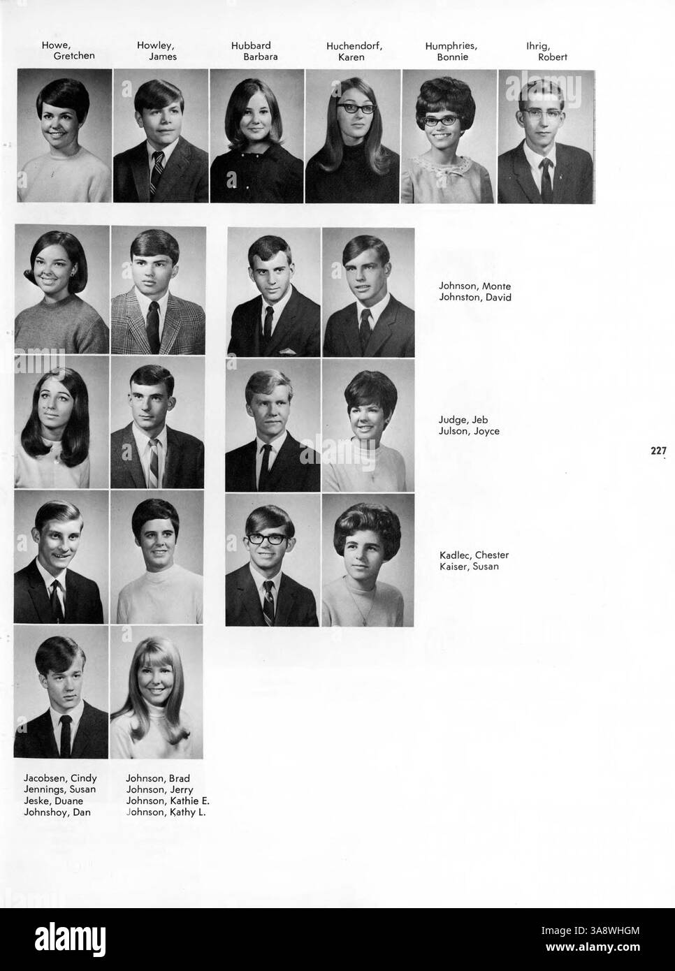 The 1969 Lincoln High Yearbook documents student portraits, faculty ...