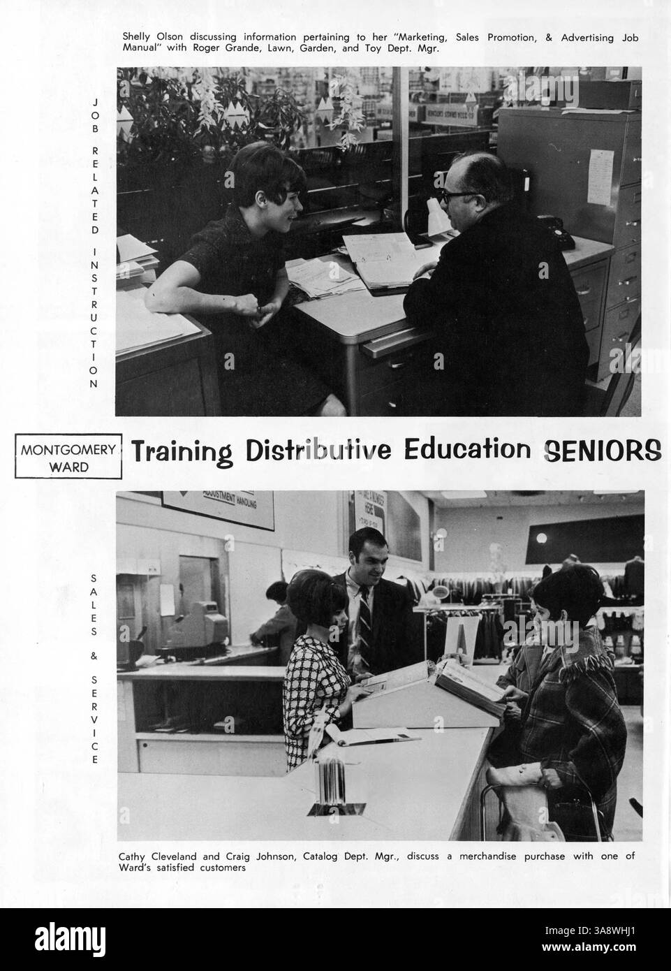 This 1969 yearbook highlights student portraits, faculty members ...