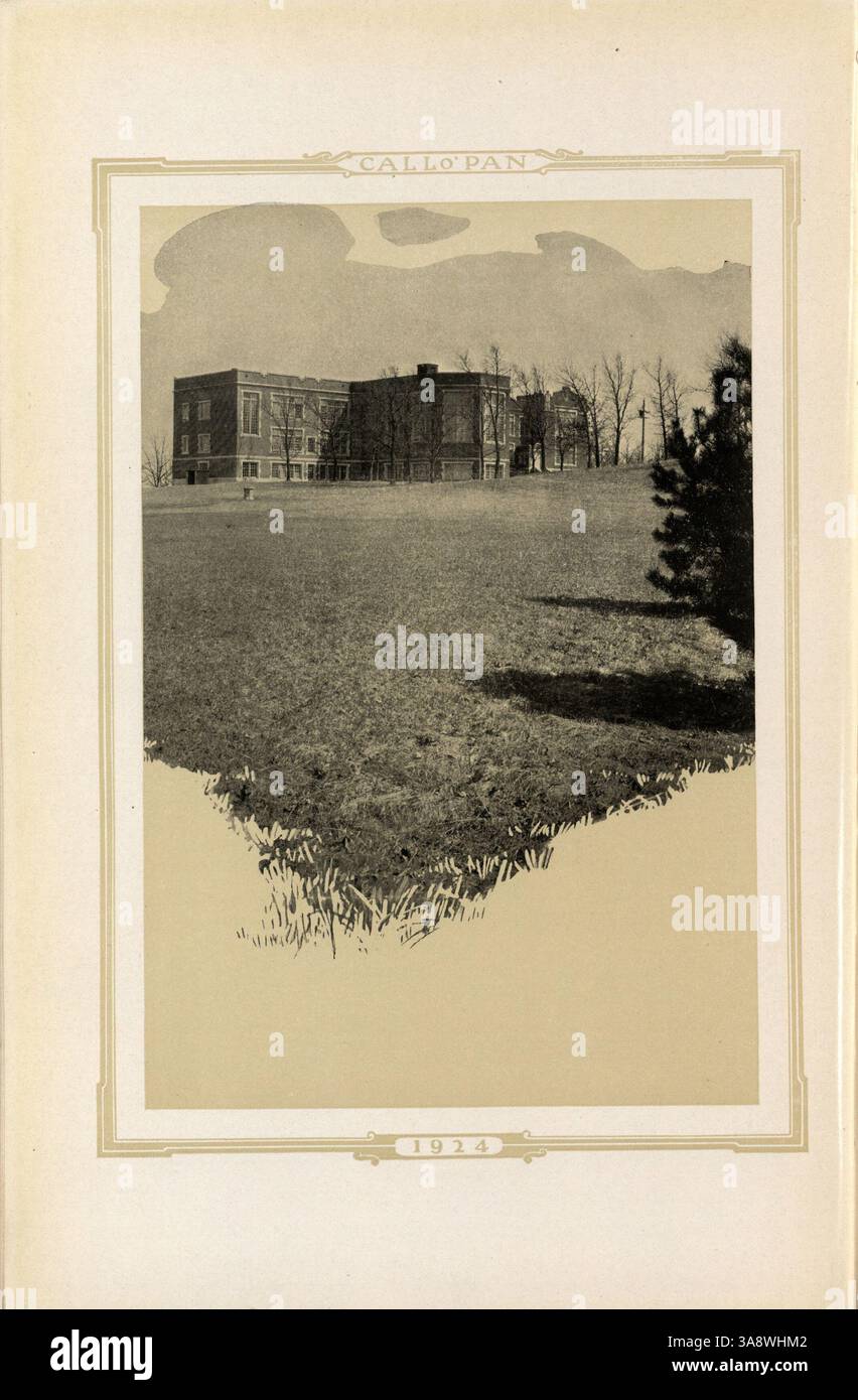 This high school annual documents the students, teachers, clubs, athletics, and other events of ...