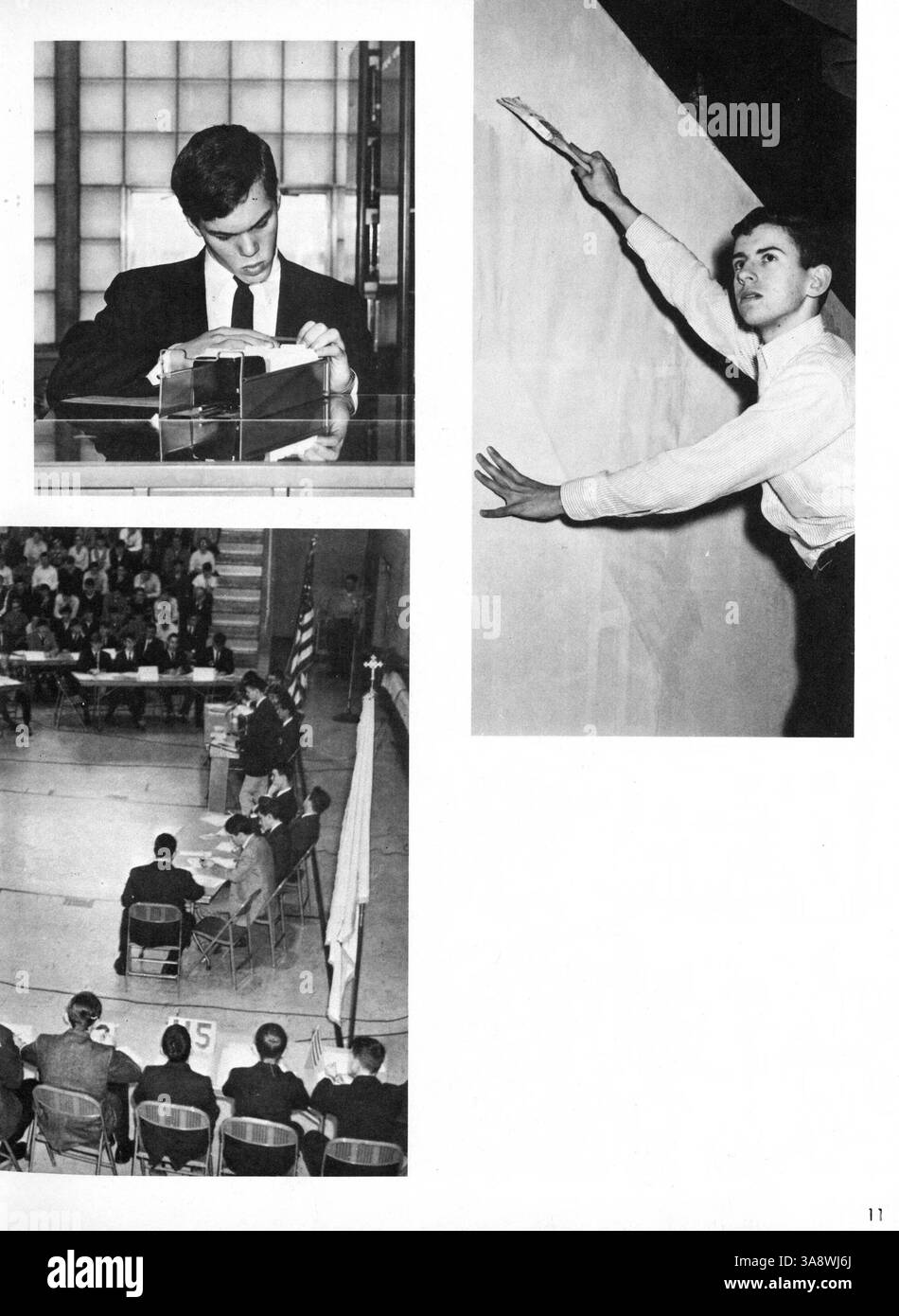 The 1965 Benilde High School yearbook documents key moments in the lives of students, teachers ...