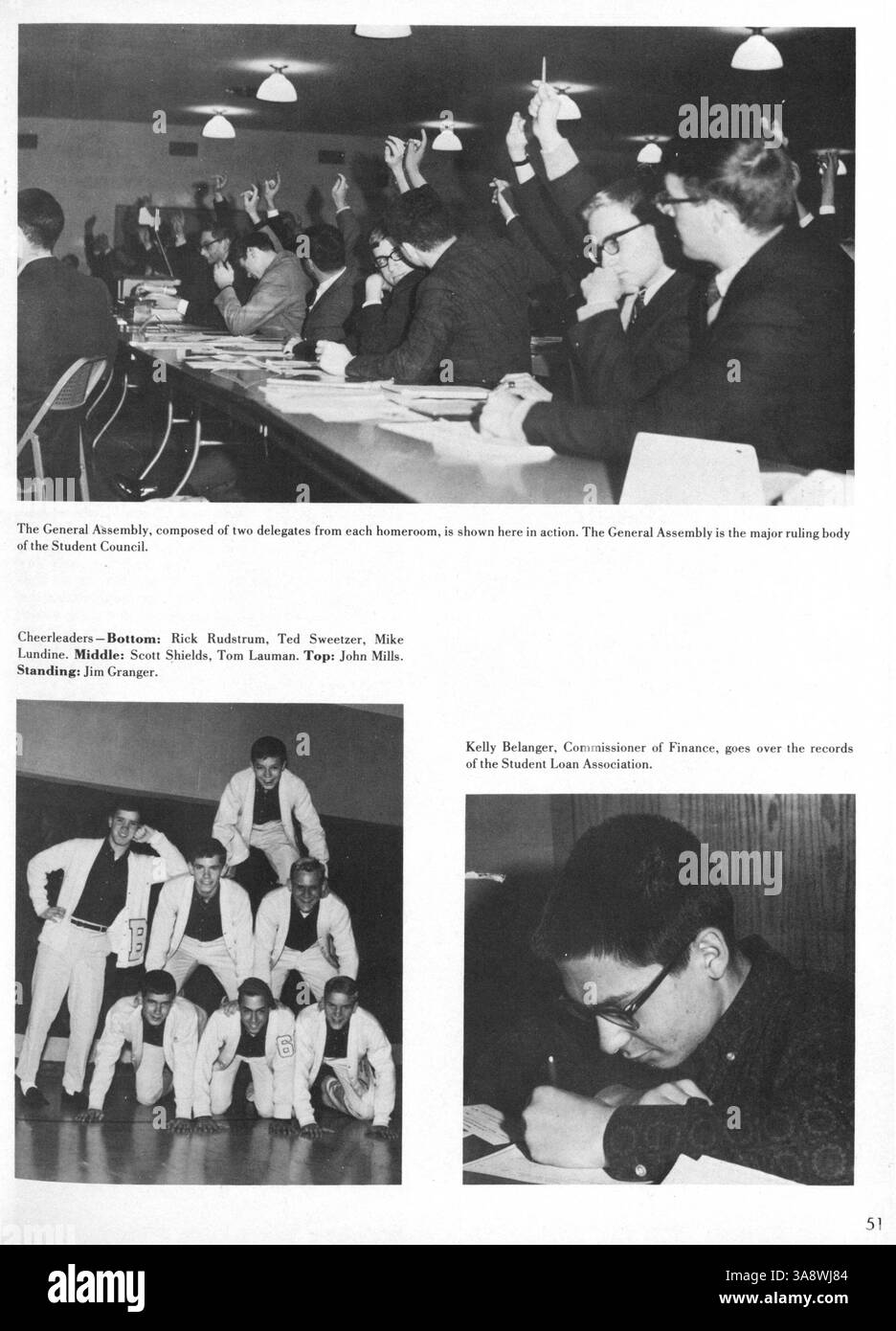 This yearbook from Benilde High School in 1965 provides a detailed account of students, teachers ...