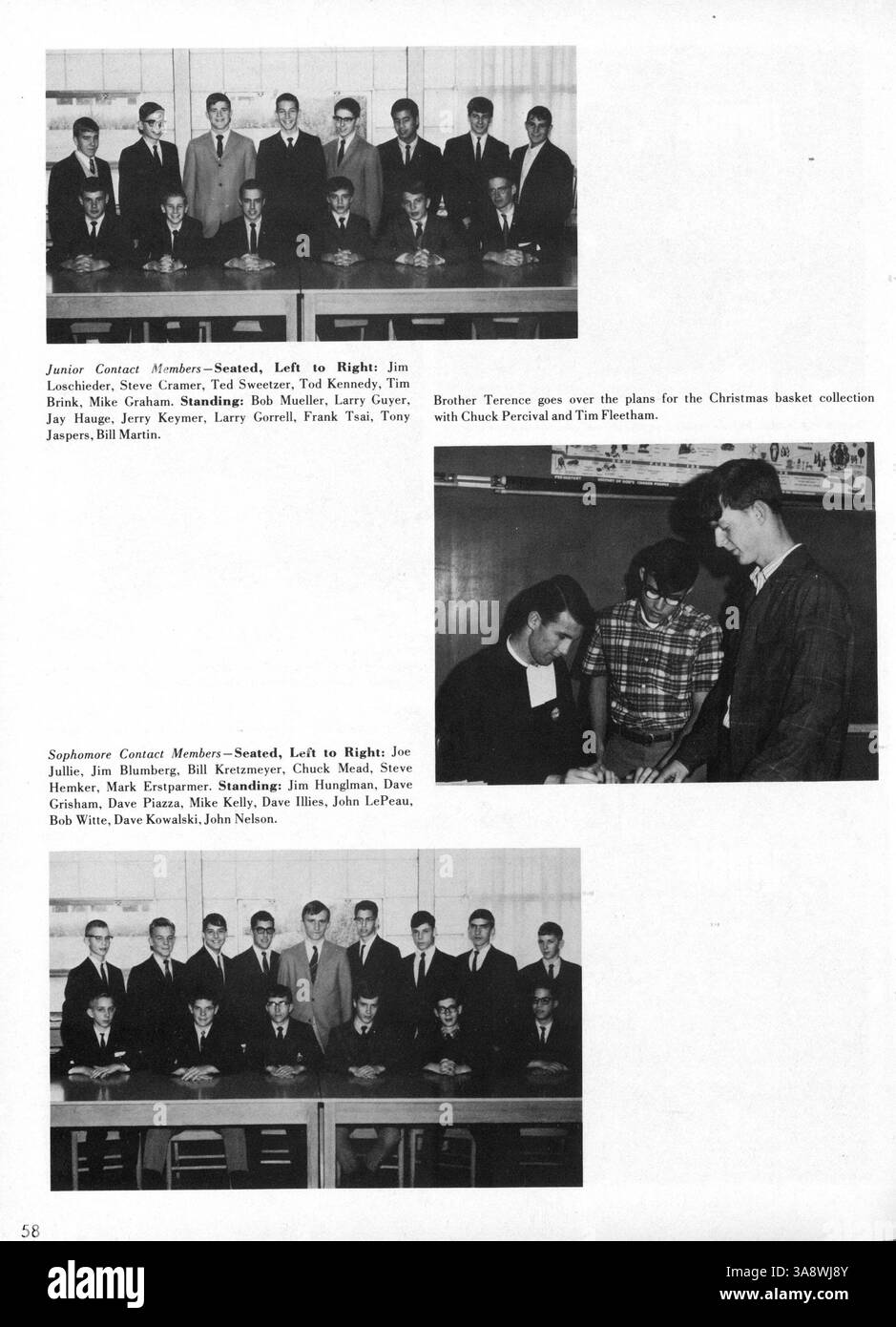 The 1965 Benilde High Yearbook provides a snapshot of the school's community, including students ...