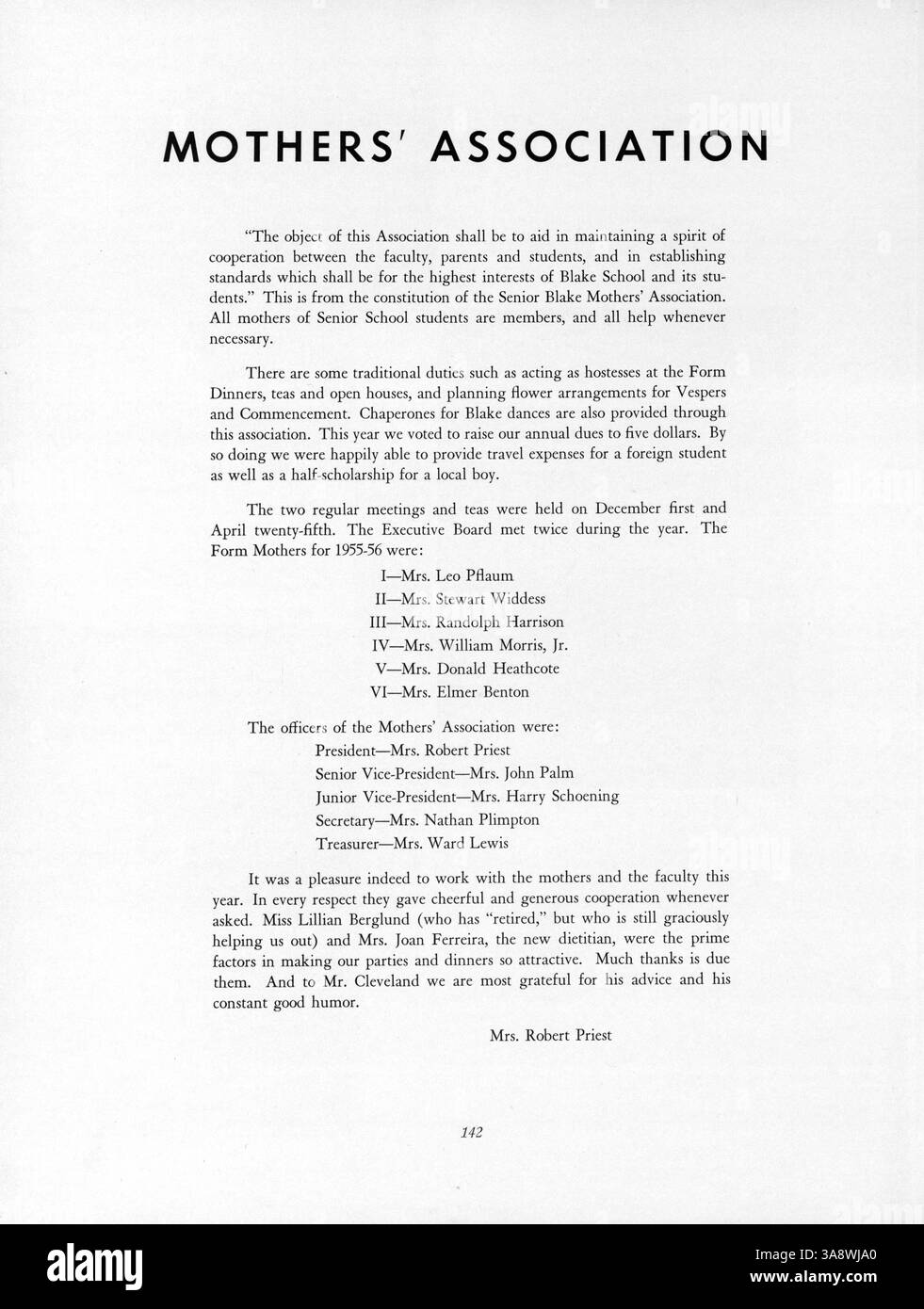 The 1956 'Call-o-pan' yearbook captures the 1955-1956 year at Blake ...