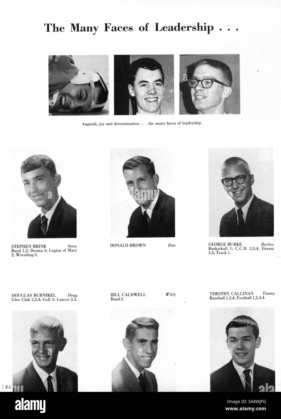 This Benilde High Yearbook from 1965 highlights the 1964-1965 school year, including student ...