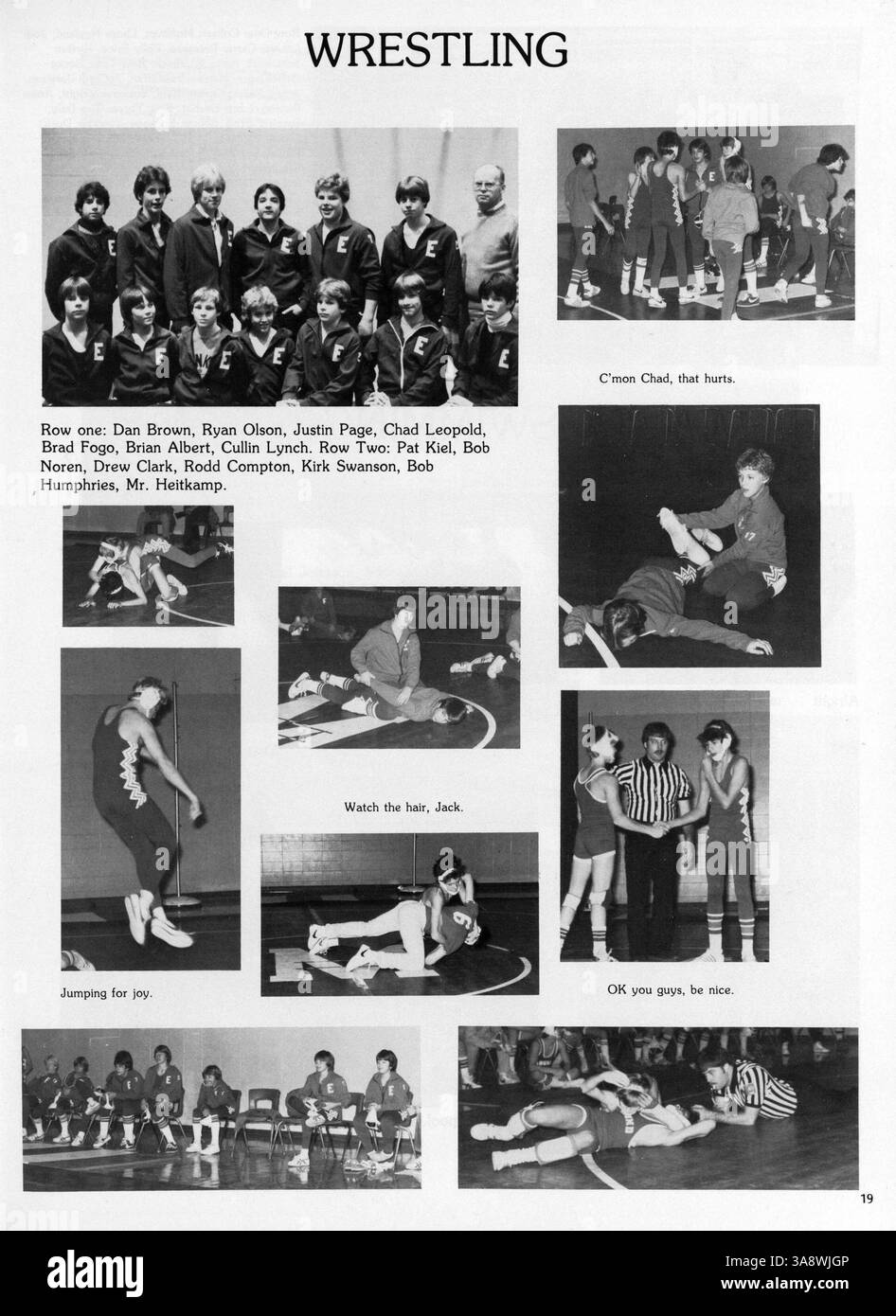 This 1983 Minnetonka Jr. High Yearbook captures school spirit through student portraits, teacher ...