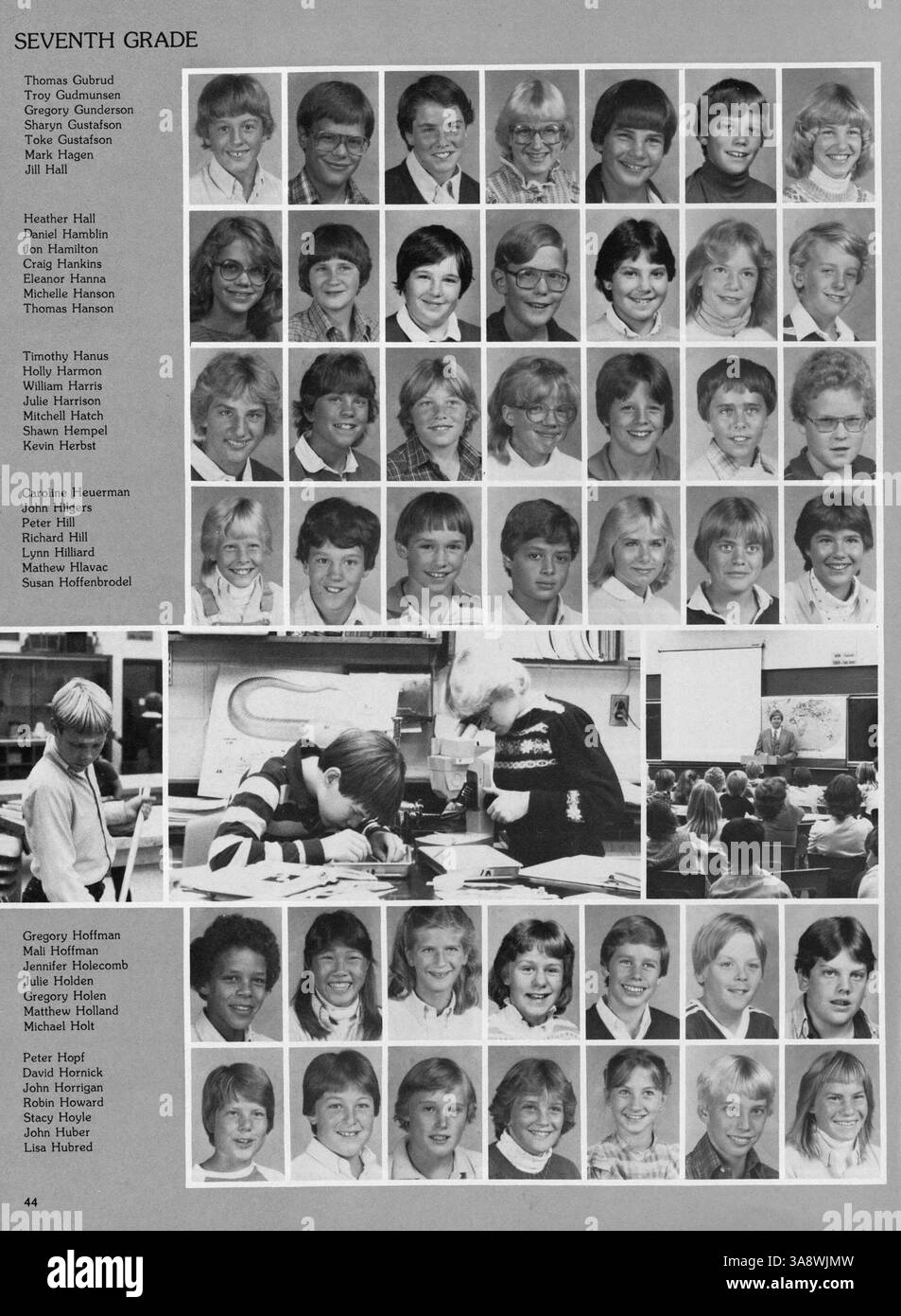 This 1983 edition of the Minnetonka Jr. High Yearbook records the 1982 ...