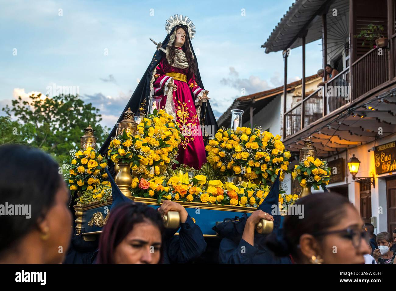 Holy Week in Santa Fe de Antioquia. The celebration of this Catholic ...