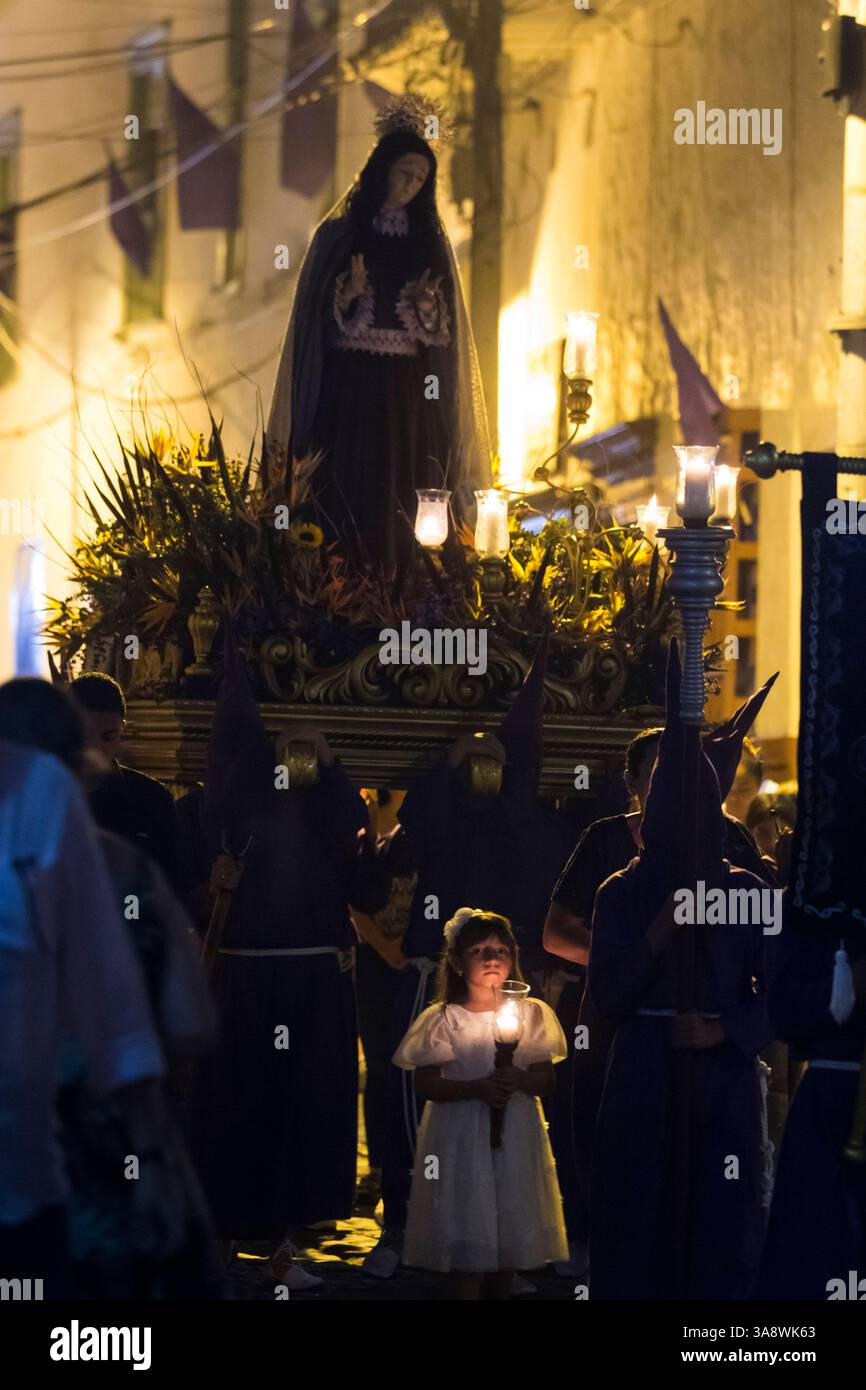 Good Friday. Procession of the Virgin of Solitude: Represents Mary’s ...